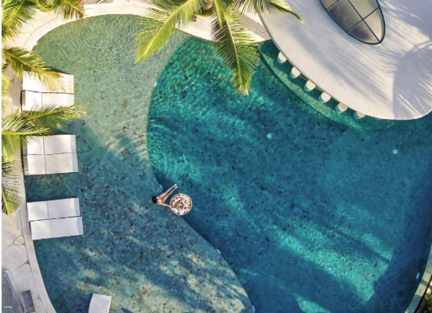 Floating Afternoon Tea Experience at Cross Bali Breakers Resort in ...