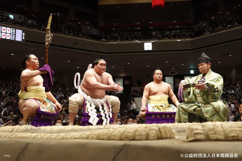 Buy Tokyo Grand Sumo A Chair Seat & Sumo Experience with Lunch Tickets ...
