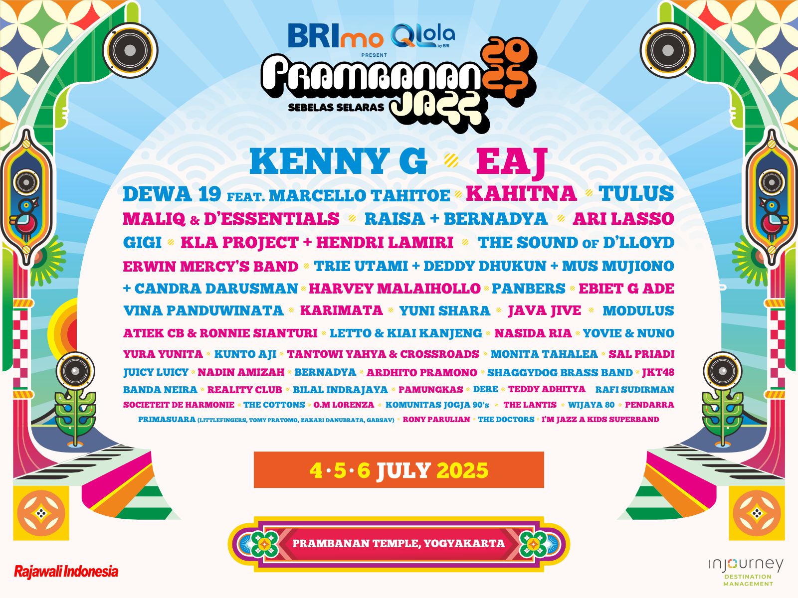 Buy [Exclusive BRI] Prambanan Jazz Festival 2025 - Sebelas Selaras ...