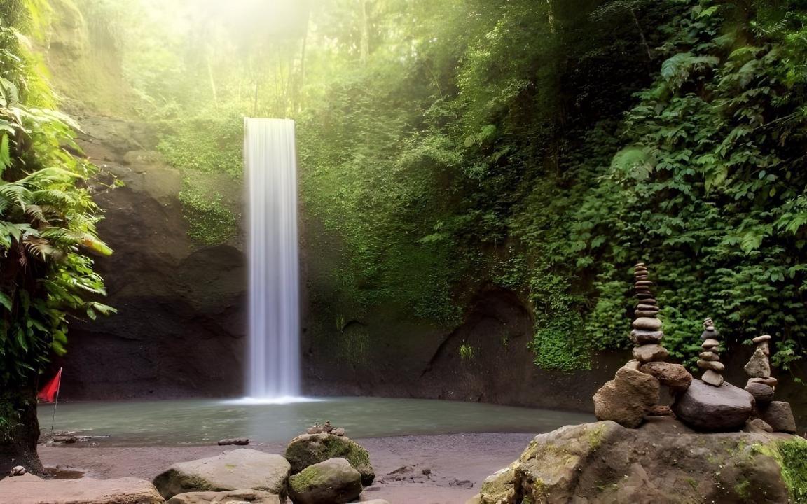 Bali Hidden Waterfalls Day Tour: Tukad Cepung – Tibumana – Goa Rang ...