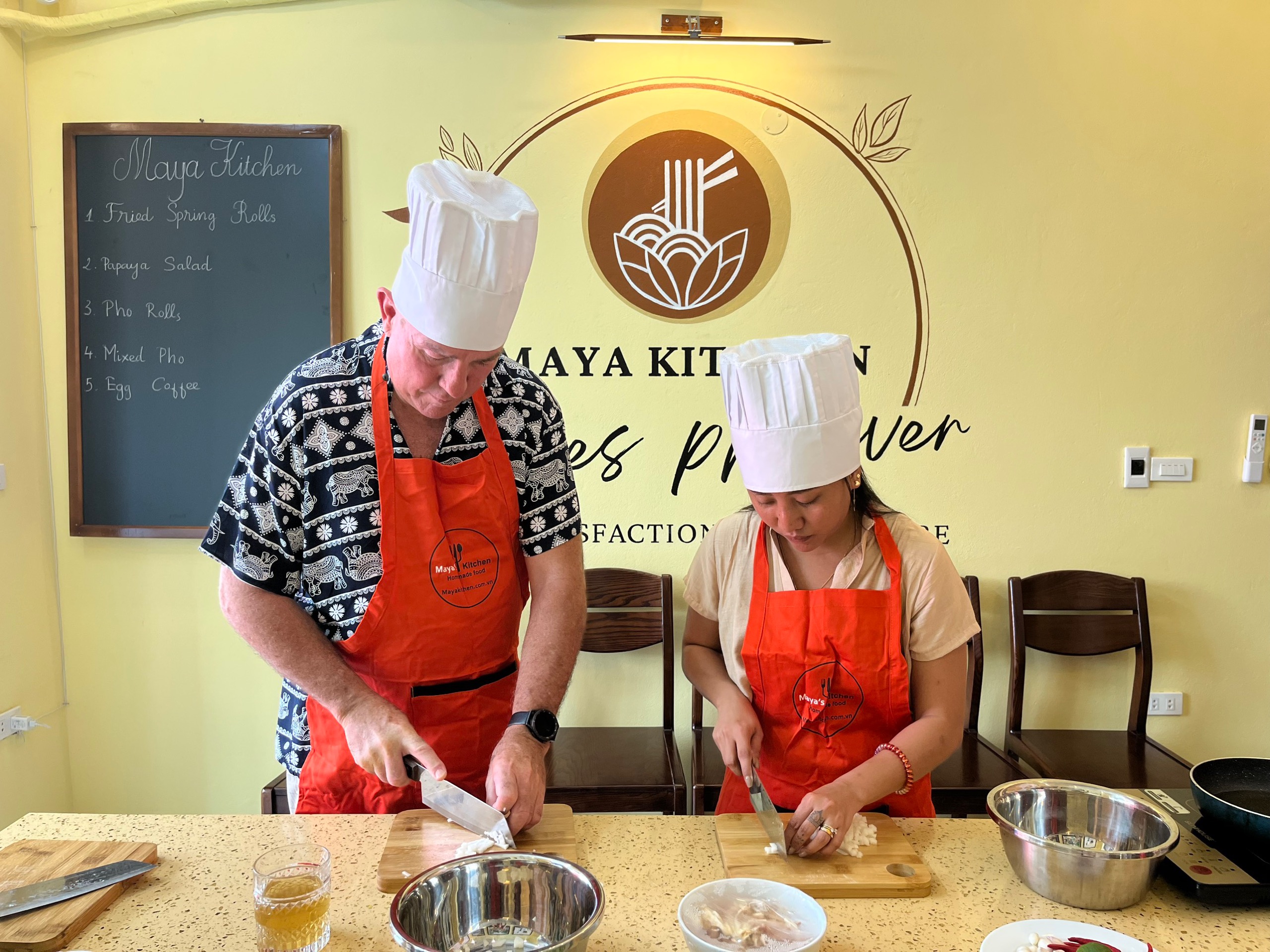 Hanoi Maya Kitchen Traditional Cooking Class & Market Tour 1