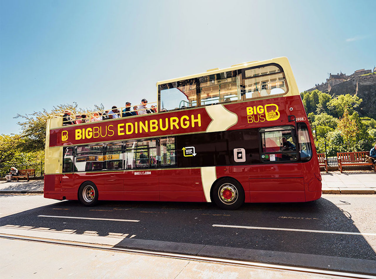 Big Bus Edinburgh Hop-on Hop-off Bus Tour 门票 2025